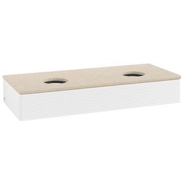 Villeroy & Boch Villeroy & Boch Antao Waschtischunterschrank 1200x190x500mm L13113MT mit Beleuchtung mit Struktur FK/AP: MT/3