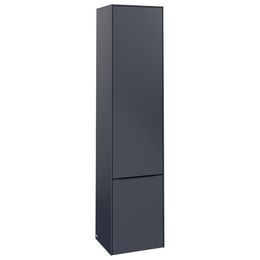 Villeroy & Boch Villeroy und Boch Subway 3.0 Hochschrank C58601VQ 40x171x36,2cm, Schanier links/Griff Volcano black, marine blue