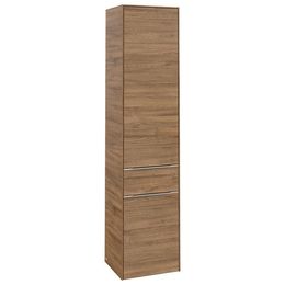 Villeroy & Boch Villeroy und Boch Subway 3.0 Hochschrank C59000RH 40x171x36,2cm, Schanier links/Griff Aluminium gl&auml;nzend, kansas oak