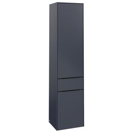 Villeroy & Boch Villeroy und Boch Subway 3.0 Hochschrank C59001VQ 40x171x36,2cm, Schanier links/Griff Volcano black, marine blue