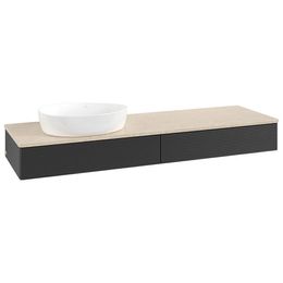Villeroy & Boch Villeroy & Boch Antao Waschtischunterschrank 1600x190x500mm L15113PD mit Beleuchtung mit Struktur FK/AP: PD/3