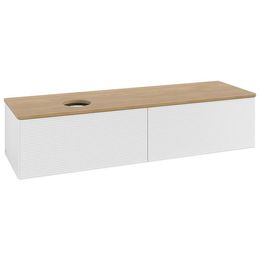 Villeroy & Boch Villeroy & Boch Antao Waschtischunterschrank 1600x360x500mm L37111GF mit Beleuchtung mit Struktur FK/AP: GF/1