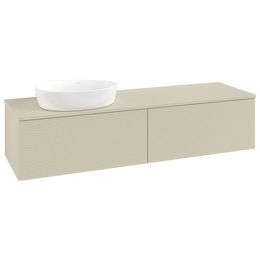 Villeroy & Boch Villeroy & Boch Antao Waschtischunterschrank 1600x360x500mm L37110HJ mit Beleuchtung mit Struktur FK/AP: HJ/0