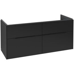 Villeroy & Boch Villeroy und Boch Subway 3.0 Waschtisch-Unterschrank C60201VL 127,2x57,6x47,8cm, ohne LED/Griff Volcano black, volcano black