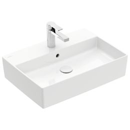 Villeroy & Boch Villeroy & Boch Memento 2.0 Waschtisch 4A076001 60x42cm, mit Hahnloch und &Uuml;berlauf, Wei&szlig;