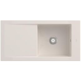 Villeroy & Boch Villeroy & Boch Timeline Einbausp&uuml;le 679001KR mit Ablaufgarnitur und Handbet&auml;tigung, Crema