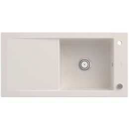 Villeroy & Boch Villeroy & Boch Timeline Einbausp&uuml;le 679002KR mit Ablaufgarnitur und Exzenterbet&auml;tigung, Crema