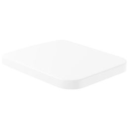 Villeroy & Boch Villeroy & Boch Architectura WC-Sitz 9M58S101 Scharniere Edelstahl, wei&szlig; alpin, mit Softclose