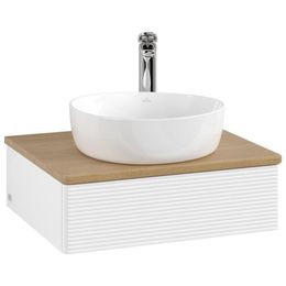 Villeroy & Boch Villeroy & Boch Antao Waschtischunterschrank 600x190x500mm L07151MT mit Beleuchtung mit Struktur FK/AP: MT/1