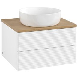 Villeroy & Boch Villeroy & Boch Antao Waschtischunterschrank 600x360x500mm L18111MT mit Beleuchtung mit Struktur FK/AP: MT/1