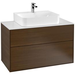 Villeroy & Boch Villeroy & Boch Finion Unterschrank F10100GN 100x60,3x50,1cm, Walnut Veneer