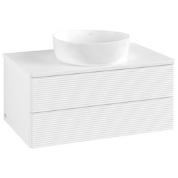 Villeroy & Boch Villeroy & Boch Antao Waschtischunterschrank 800x360x500mm L19110MT mit Beleuchtung mit Struktur FK/AP: MT/0