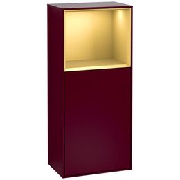Villeroy & Boch Villeroy und Boch Finion Seitenschrank G510HFHB 41,8x93,6cm, rechts, Emotion, Regal oben Gold matt, Peony Matt