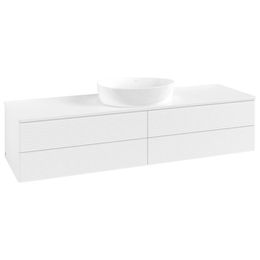 Villeroy & Boch Villeroy & Boch Antao Waschtischunterschrank 1600x360x500mm L25110MT mit Beleuchtung mit Struktur FK/AP: MT/0