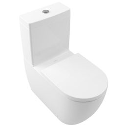Villeroy & Boch Villeroy & Boch Subway 3.0 Stand Tiefsp&uuml;l WC 4672T0R1 37x71cm, TwistFlush, sp&uuml;lrandlos, wei&szlig; C-plus, f&uuml;r Kombination