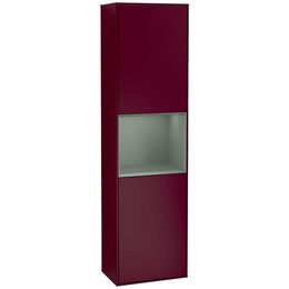 Villeroy & Boch Villeroy und Boch Finion Hochschrank F460GMHB 41,8x151,6x27cm, links, Regal Olive Matt Lacquer, Peony Matt