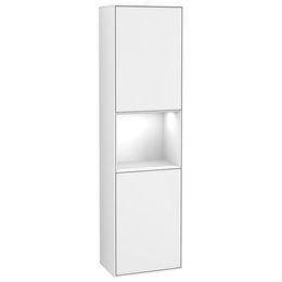 Villeroy & Boch Villeroy und Boch Finion Hochschrank F470GFGF 41,8x151,6x27cm, rechts, Regal Glossy white lacquer, Glossy white lacquer