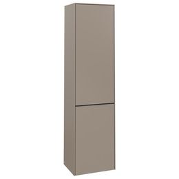 Villeroy & Boch Villeroy und Boch Subway 3.0 Hochschrank C59302VM 40x171x36,2cm, Schanier rechts/Griff monochrom, taupe