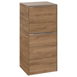 Villeroy & Boch Villeroy und Boch Subway 3.0 Seitenschrank C59400RH 40x86x36,2cm, Schanier links/Griff Aluminium gl&auml;nzend, kansas oak