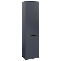 Villeroy & Boch Villeroy und Boch Subway 3.0 Hochschrank C59301VQ 40x171x36,2cm, Schanier rechts/Griff Volcano black, marine blue