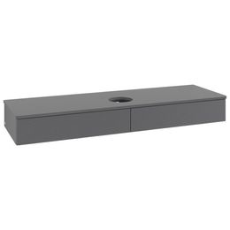 Villeroy & Boch Villeroy & Boch Antao Waschtischunterschrank 1600x190x500mm L14110GK mit Beleuchtung mit Struktur FK/AP: GK/0