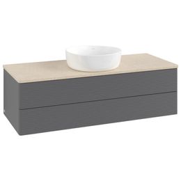 Villeroy & Boch Villeroy & Boch Antao Waschtischunterschrank 1200x360x500mm K21113GK mit Struktur FK/AP: GK/3