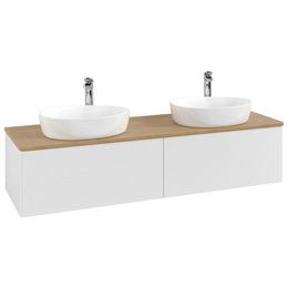 Villeroy & Boch Villeroy & Boch Antao Waschtischunterschrank 1600x360x500mm L39151GF mit Beleuchtung mit Struktur FK/AP: GF/1