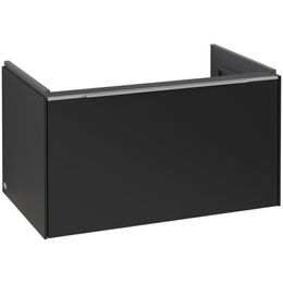 Villeroy & Boch Villeroy und Boch Subway 3.0 Waschtisch-Unterschrank C573L0VL 77,2x42,9x47,8cm, mit LED/Griff Aluminium gl&auml;nzend, volcano black
