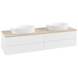 Villeroy & Boch Villeroy & Boch Antao Waschtischunterschrank 1600x360x500mm L28113MT mit Beleuchtung mit Struktur FK/AP: MT/3