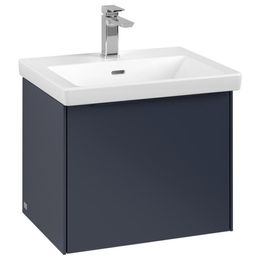 Villeroy & Boch Villeroy und Boch Subway 3.0 Waschtisch-Unterschrank C57902VQ 52,3x42,9x44,75cm, ohne LED/Griff monochrom, marine blue
