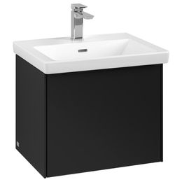 Villeroy & Boch Villeroy und Boch Subway 3.0 Waschtisch-Unterschrank C57901VL 52,3x42,9x44,75cm, ohne LED/Griff Volcano black, volcano black