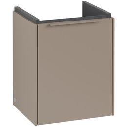 Villeroy & Boch Villeroy und Boch Subway 3.0 Waschtisch-Unterschrank C58402VM 35,1x42,9x30,9cm, Schanier rechts/Griff monochrom, taupe