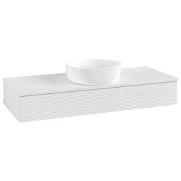 Villeroy & Boch Villeroy & Boch Antao Waschtischunterschrank 1200x190x500mm L10150GF mit Beleuchtung mit Struktur FK/AP: GF/0