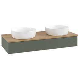 Villeroy & Boch Villeroy & Boch Antao Waschtischunterschrank 1200x190x500mm L13111HL mit Beleuchtung mit Struktur FK/AP: HL/1