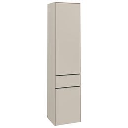 Villeroy & Boch Villeroy und Boch Subway 3.0 Hochschrank C59002VN 40x171x36,2cm, Schanier links/Griff monochrom, cashmere grey