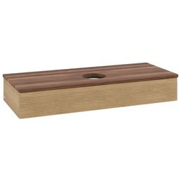 Villeroy & Boch Villeroy & Boch Antao Waschtischunterschrank 1200x190x500mm L10112HN mit Beleuchtung mit Struktur FK/AP: HN/2