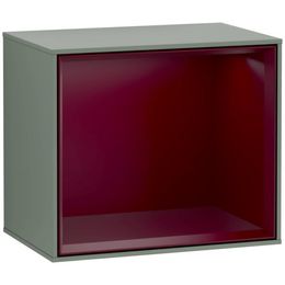 Villeroy & Boch Villeroy und Boch Finion Regalmodul F580HBGM 41,8x35,6x27cm, Regal Peony Matt, Olive Matt Lacquer