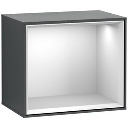 Villeroy & Boch Villeroy und Boch Finion Regalmodul G580MTHG 41,8x35,6x27cm, Emotion, Regal White Matt, Midnight Blue Matt Lacquer