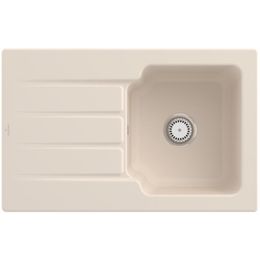 Villeroy & Boch Villeroy und Boch Architectura Sp&uuml;le 334001FU Ivory, Ablaufgarnitur mit Handbet&auml;tigung