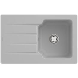 Villeroy & Boch Villeroy und Boch Architectura Sp&uuml;le 334001SM Steam, Ablaufgarnitur mit Handbet&auml;tigung