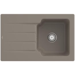 Villeroy & Boch Villeroy und Boch Architectura Sp&uuml;le 334001TR Timber, Ablaufgarnitur mit Handbet&auml;tigung