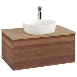 Villeroy & Boch Villeroy & Boch Antao Waschtischunterschrank 800x360x500mm L30151HM mit Beleuchtung mit Struktur FK/AP: HM/1