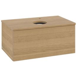Villeroy & Boch Villeroy & Boch Antao Waschtischunterschrank 800x360x500mm L30151HN mit Beleuchtung mit Struktur FK/AP: HN/1