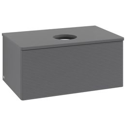 Villeroy & Boch Villeroy & Boch Antao Waschtischunterschrank 800x360x500mm L30110GK mit Beleuchtung mit Struktur FK/AP: GK/0