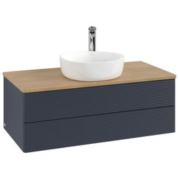 Villeroy & Boch Villeroy & Boch Antao Waschtischunterschrank 1000x360x500mm L20151HG mit Beleuchtung mit Struktur FK/AP: HG/1