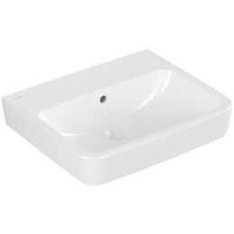 Villeroy & Boch Villeroy und Boch O.novo Waschtisch 4A415701 55x46cm, eckig, ohne Hahnloch, mit &Uuml;berlauf, wei&szlig;