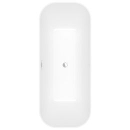 Villeroy & Boch Villeroy und Boch Finion Rechteck-Freistehwanne 177FIN7A100V4RW 170 x 70 cm, stone white, chrom