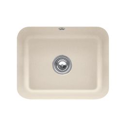 Villeroy & Boch Villeroy und Boch Unterbausp&uuml;le 670602AM mit Ablaufgarnitur, Exzenterbet&auml;tigung, Befestigungssatz, Almond
