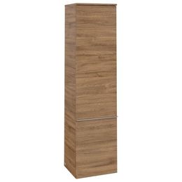 Villeroy & Boch Villeroy und Boch Venticello Hochschrank A95101RH 40,4x154,6x37,2cm, links, Griff Chrom, Kansas Oak