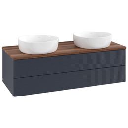Villeroy & Boch Villeroy & Boch Antao Waschtischunterschrank 1200x360x500mm L24112HG mit Beleuchtung mit Struktur FK/AP: HG/2